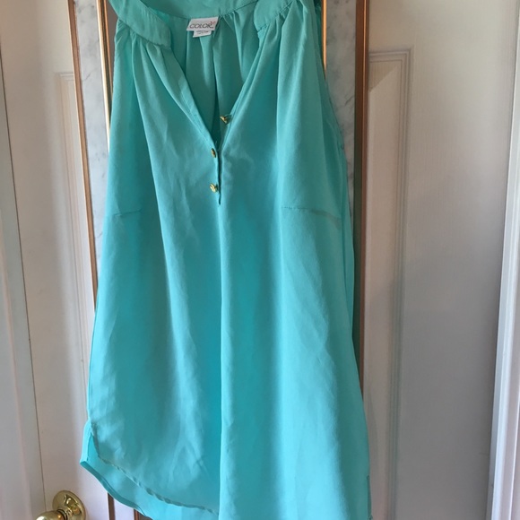 Tops | Aqua Top | Poshmark